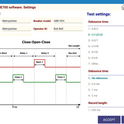 Circuit break timer test set PME-600-T - SMCint